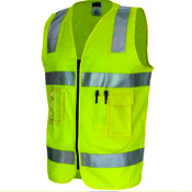 DNC Cotton Safety Vest Hoop & Shoulder Tape