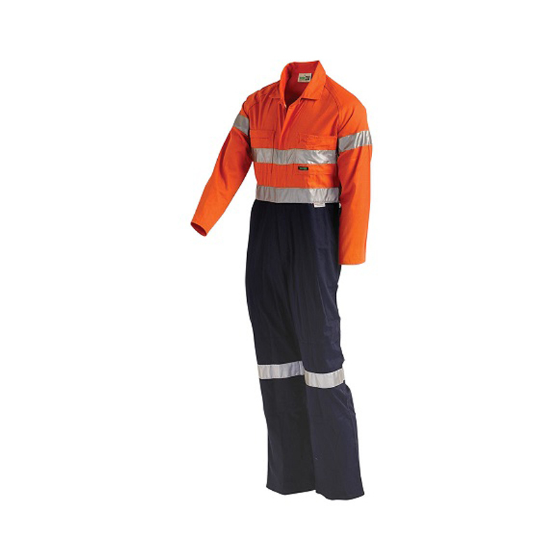 WORKIT Heavyweight 2-Tone Hi Vis Overalls with Tape