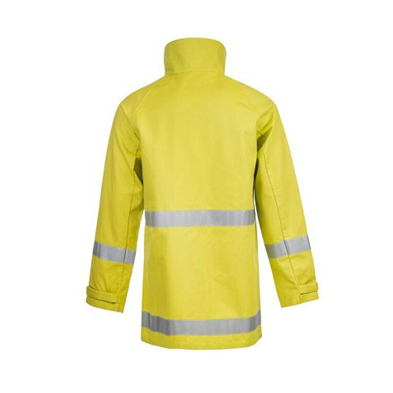 FLAMEBUSTER Ranger Wildland Fire Fighting Jacket (Lime Yellow)