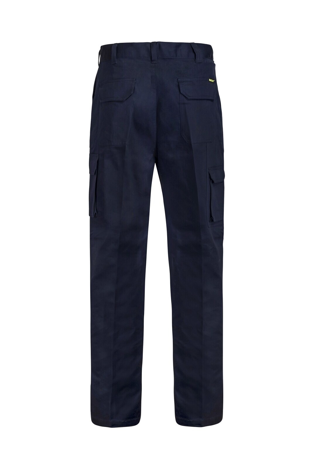 WORKCRAFT Midweight Cotton Drill Cargo Pants Navy