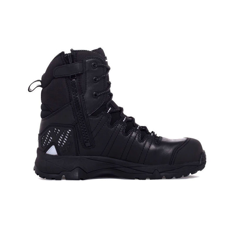 MACK TERRAPRO ZIP WORKBOOT BLACK