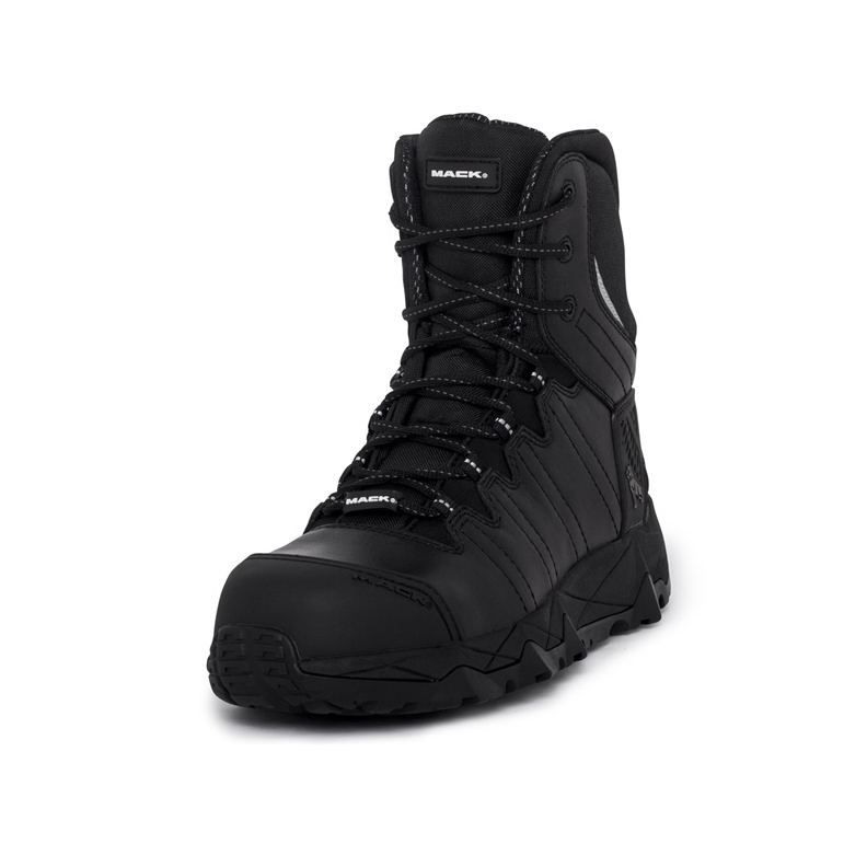 MACK TERRAPRO ZIP WORKBOOT BLACK