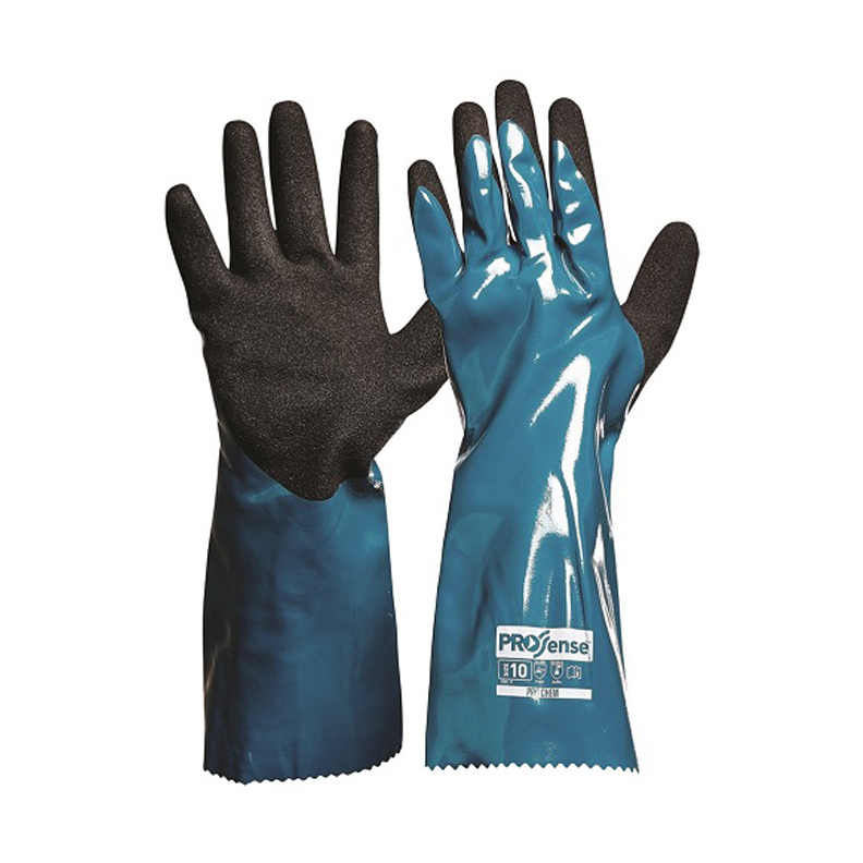 PRO CHOICE PRO CHEM 35cm Nitrile PU Chemical Glove