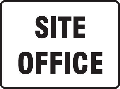 Site Office Sign